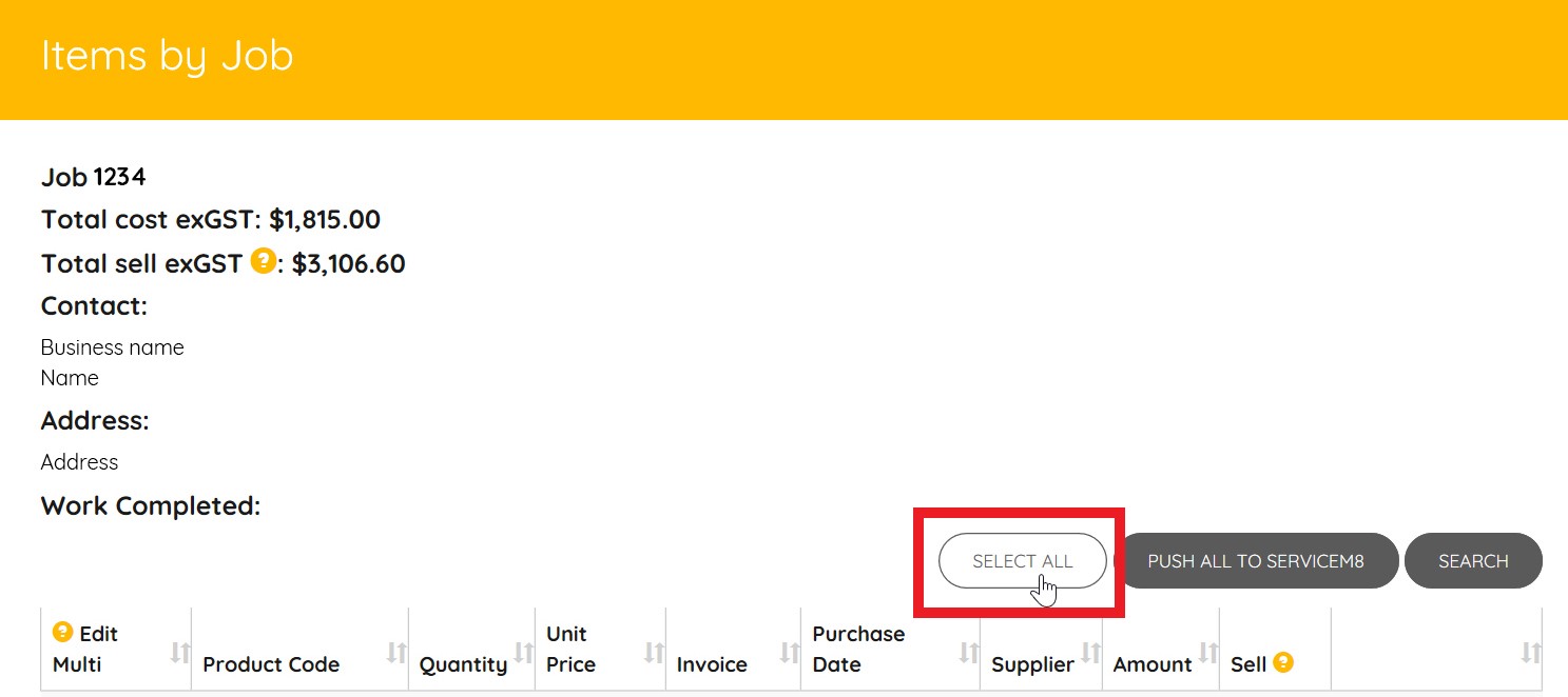 Burdi | How do I change job numbers?